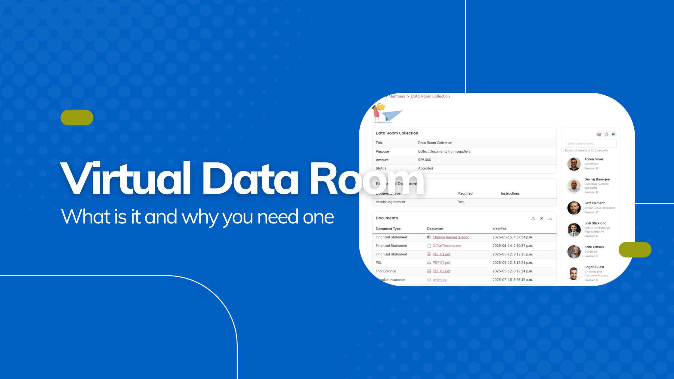 Virtual Data Room: What Is It and Why Do You Need One? | Envision IT